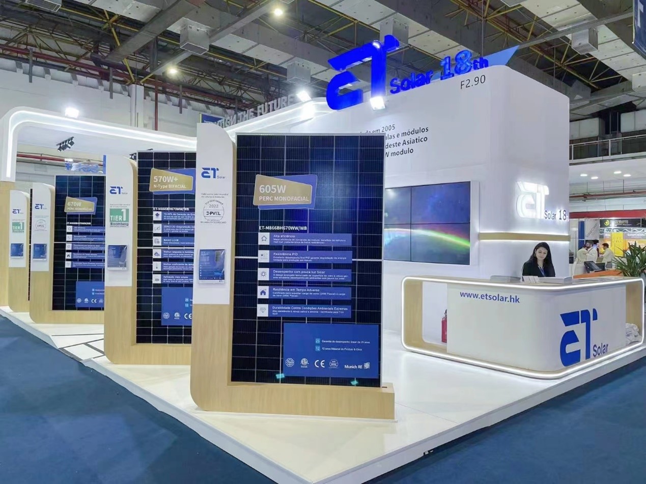 闪耀巴西！ET Solar 博达新能亮相Intersolar巴西太阳能展 – pv magazine China