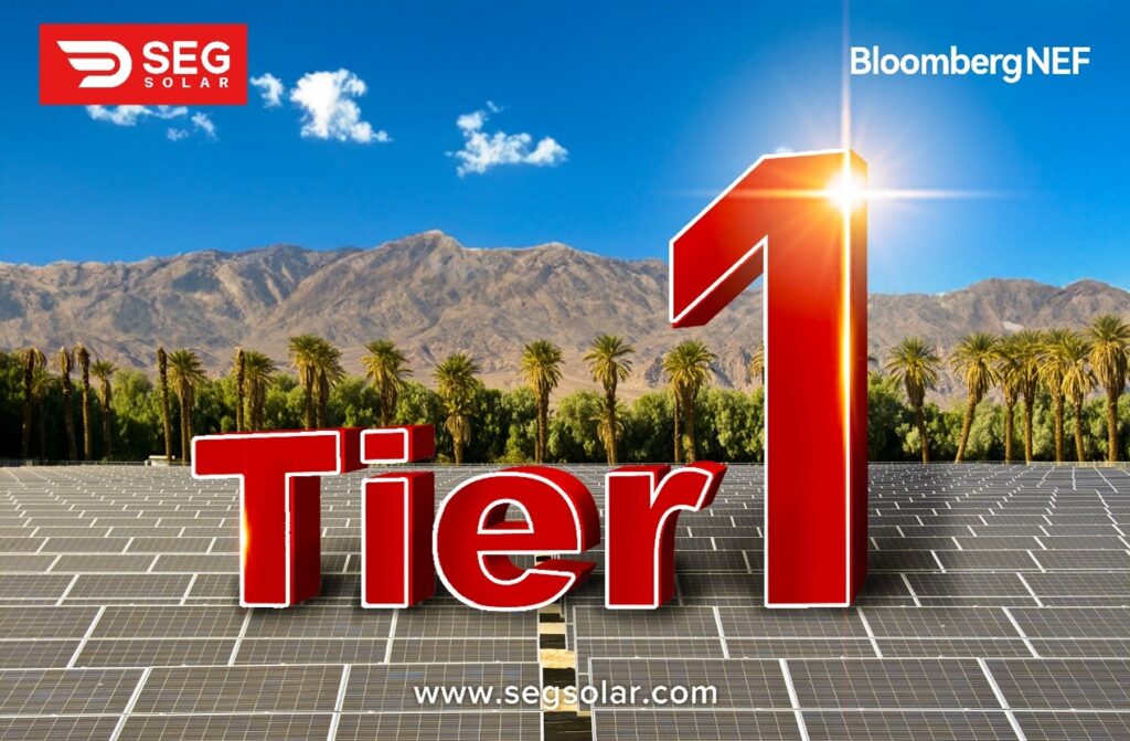 Tier 1! SEG Solar 荣登全球一级光伏组件制造商榜单 – pv magazine China