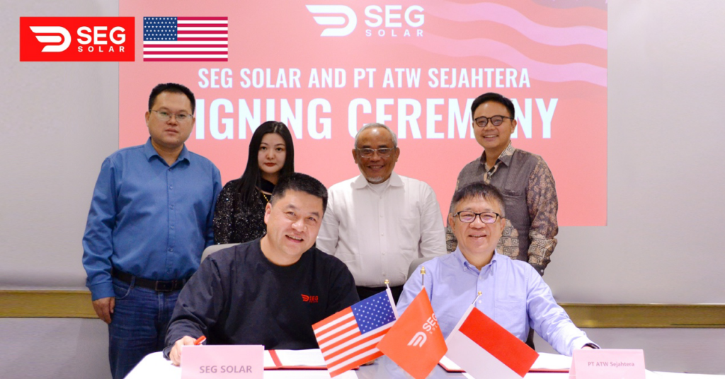 SEG Solar宣布与PT ATW Sejahtera签署战略合作协议 – pv magazine China